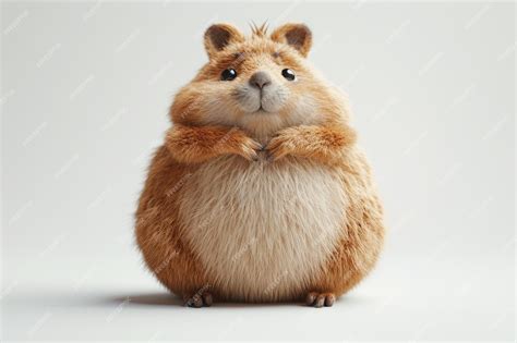 Premium Photo Kangaroo Fluffy Funny Animal Caricature Cartoon On