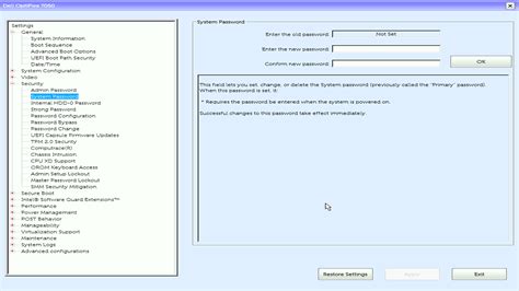 How To Reset Remove Or Recover Bios Passwords Dell European Distribution Business