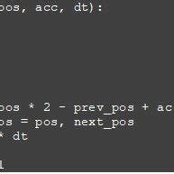 Verlet Method As Written In Python Image Retrieved From Download Scientific Diagram