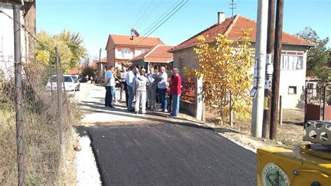 Asfaltiran Deo Ulice Ratka Mitrovića Foto Vranjenews