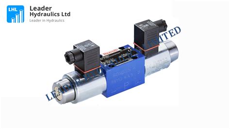 Solenoid Actuated Direct Operated Directional Spool Valves WE Size Leader Hydraulics