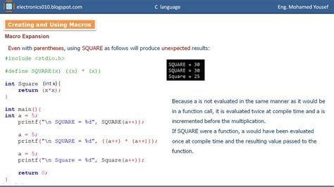 06 C Programming Functions Part 5 محمد يوسف Youtube