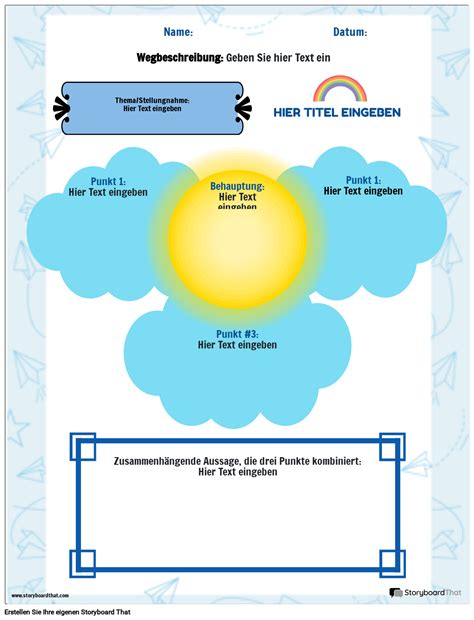 These Statement Sky Theme Storyboard Par De Examples