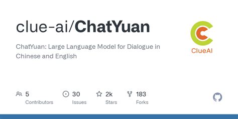 chatyuan readme md at main · clue ai chatyuan · github