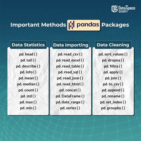 Datascience Pandasmagic Python Machinelearning Dataspace Security
