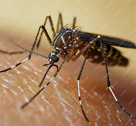 Aedes Aegypti Mosquito A Carrier Of Diseases Like Dengue Fever And Zika