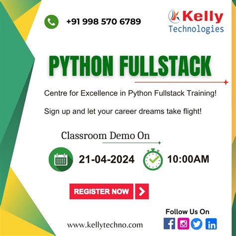 sirisha r on linkedin kellytechnologies pythonfullstackdemo