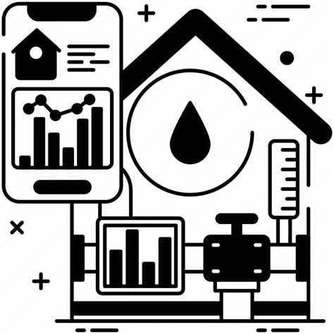 Smart Water Sensor Iot Technology Icon Download On Iconfinder