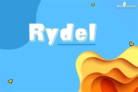 Explore Rydel Meaning Origin And Popularity