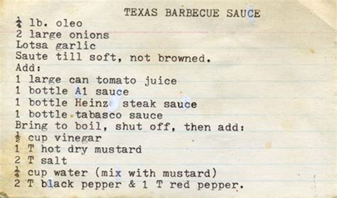 Gus ~ Texas Barbecue Sauce Grammalei