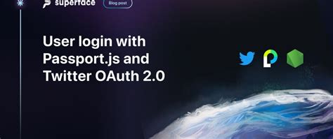 How To Use Twitter Oauth 20 And Passportjs For User Login Dev Community