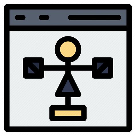 Coding Develop Development Flowchart Programming Icon Download On