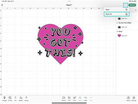 Save Open Edit Combine Projects In Cricut Design Space Desktop And App Artofit