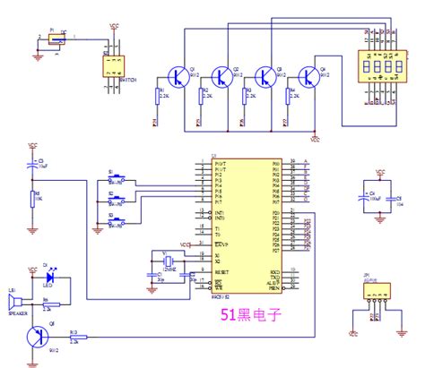 单片机超声波测距原理与电路原理图 资料共享