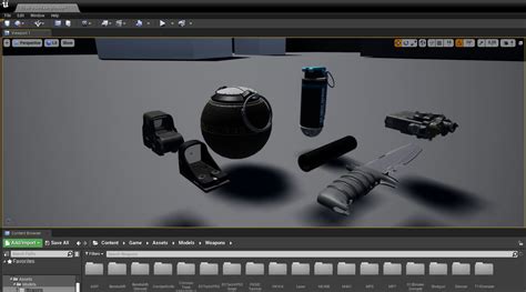 GitHub AsmundSchei WeaponCollection Collection Of Common Military Weapons For UnrealEngine