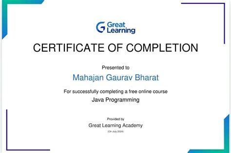 gaurav mahajan on linkedin java greatlearning programmingcertificate
