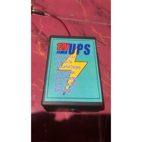 Jual Mini Ups Dc To Dc 12v Shopee Indonesia