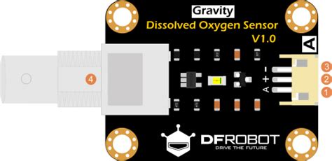 Gravity Arduino Ve Raspberry Pi Uyumlu Analog Çözünmüş Oksijen Sensörü Metre Kiti Uygun