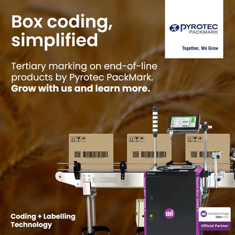 Pyrotec On Linkedin Packmark Pyrotec Coding Labelling Machinery