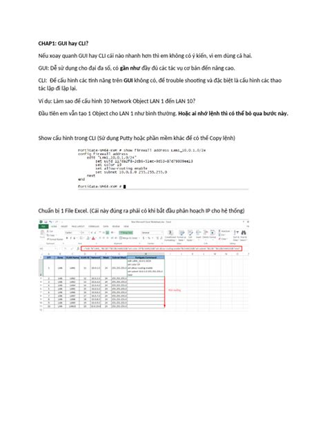 Fortigate Chap1 Cli Or Gui Pdf