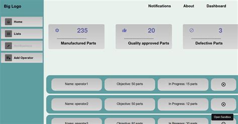 React Sidebar Examples CodeSandbox
