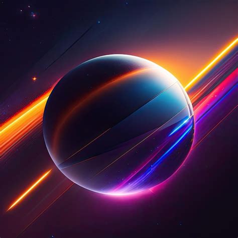 Premium Ai Image Abstract Cyber Space Background