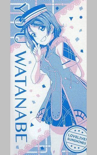 駿河屋 渡辺曜 バスタオル～2年生happy Party Train～ 「ラブライブサンシャイン」（タオル・手ぬぐい）
