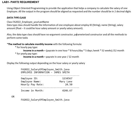 Using Object Oriented Programming To Provide The