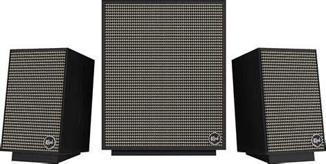 Klipsch Promedia Heritage 2 1 Multimedia Mid Century Modern Desktop Computer Speaker