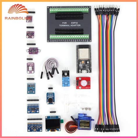 Rain ESP32 NodeMCU 32S Lua WiFi Sensors Assortment Kit Jumper Wire For Adults Dce Shopee