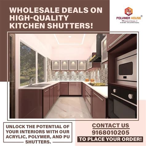 Polished Glossy Acrylic Kitchen Panel At Best Price In Pune Id