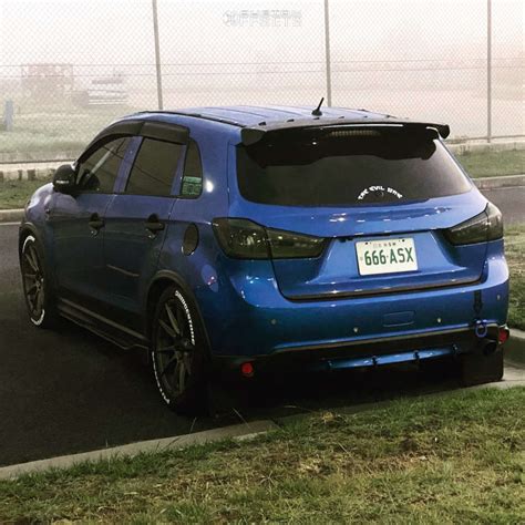 2015 Mitsubishi Outlander Sport With 18x85 40 Enkei Sc46 And 23550r18