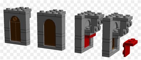 Download Window3 Lego Moc Arch Window Clipart Png Download Pikpng