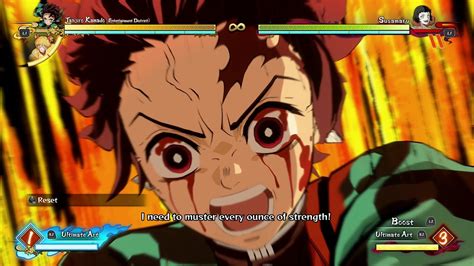 Tanjiro Red Light District Moveset And Vs Battles Dlc Gameplay Demon
