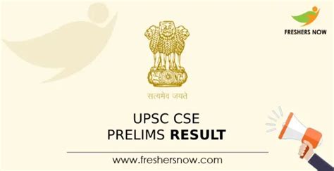 Upsc Cse Prelims Result 2024 Out Cut Off Marks Merit List
