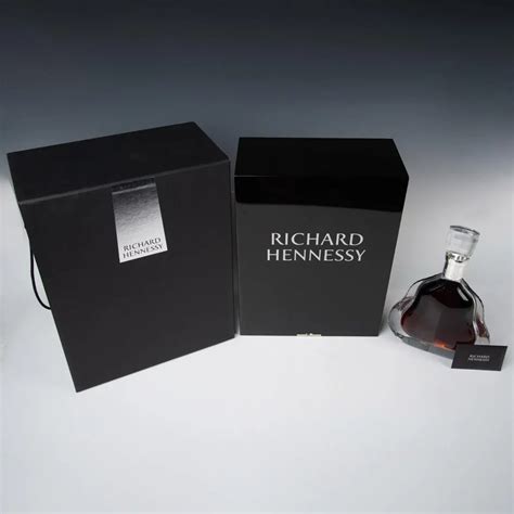 Richard Hennessy And Co Cognac Baccarat Crystal Auction Daily