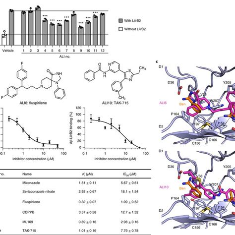 Selected Inhibitors Block Lilrb2 Induced Cell Attachment And Inhibit Download Scientific