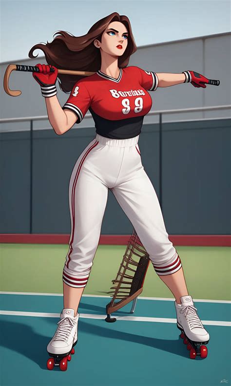 Pauline Looking Cool In Roller Skates By Sanjij93 On Deviantart