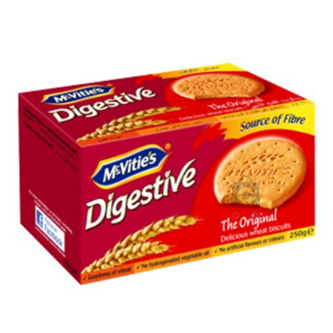 Mcvities Digestive Biscuit Original 250g Chopbox