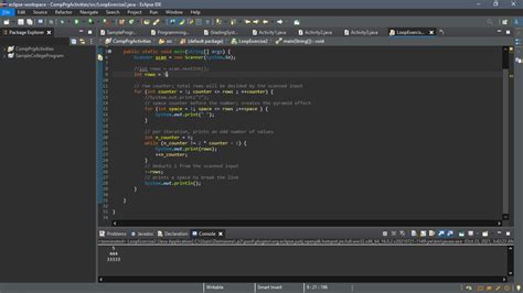 Java Create A Number Pyramid That Decreases In Value But Each