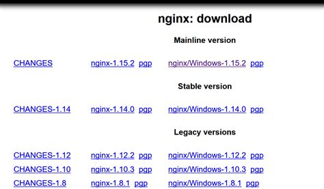 Installing Nignx As A Service On Windows
