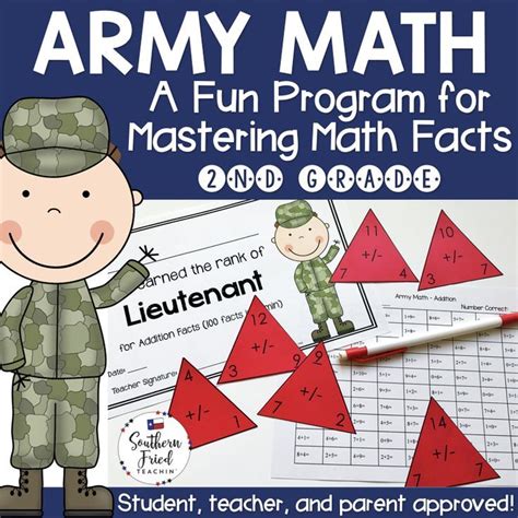Army Math Mastering Math Facts Program For Students Army Math Mastering Math Facts Program For Students