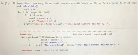 Solved How Many Three Digit Numbers Are Divisible By 17
