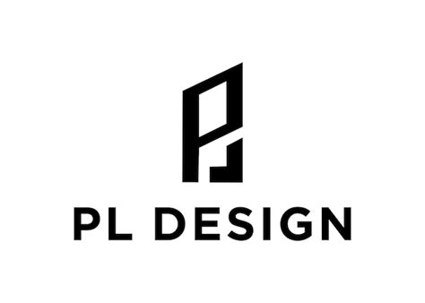 Premium Vector Pl Logo Design Vector Illustration