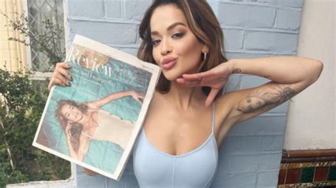 Rita Ora Shows Off Hair Transformation As She Goes Braless In Skintight
