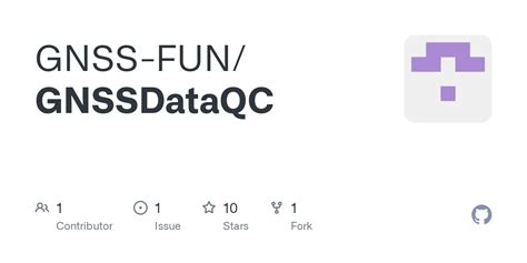 GitHub GNSS FUN GNSSDataQC