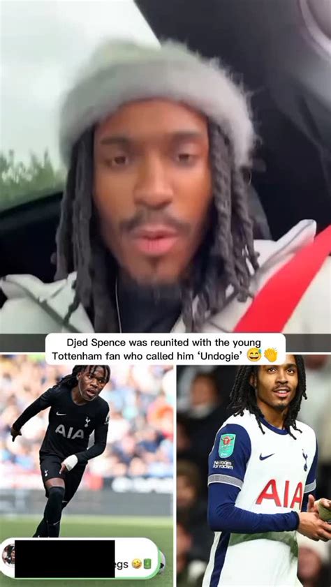 Worldwidesportstandard Djed Spence Was Reunited With The Young