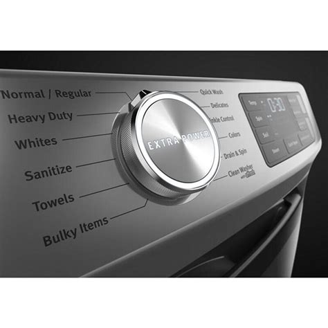 Maytag 27 In 4 8 Cu Ft Stackable Front Load Washer With Extra Power