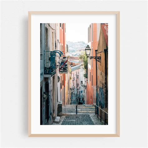 Colorful Bairro Alto 01 Lisbon Portugal Photography Street
