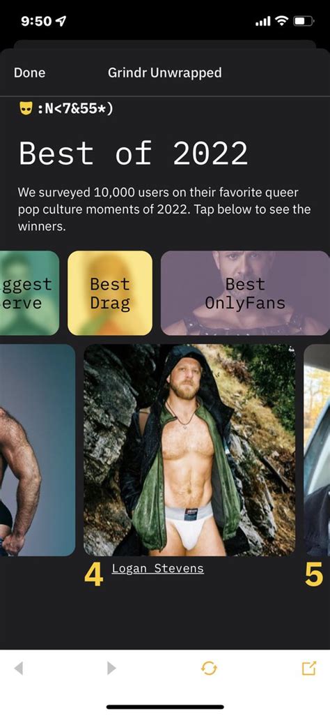 Logan Stevens Top Onlyfans On Twitter Grindr Year End Wrap Up